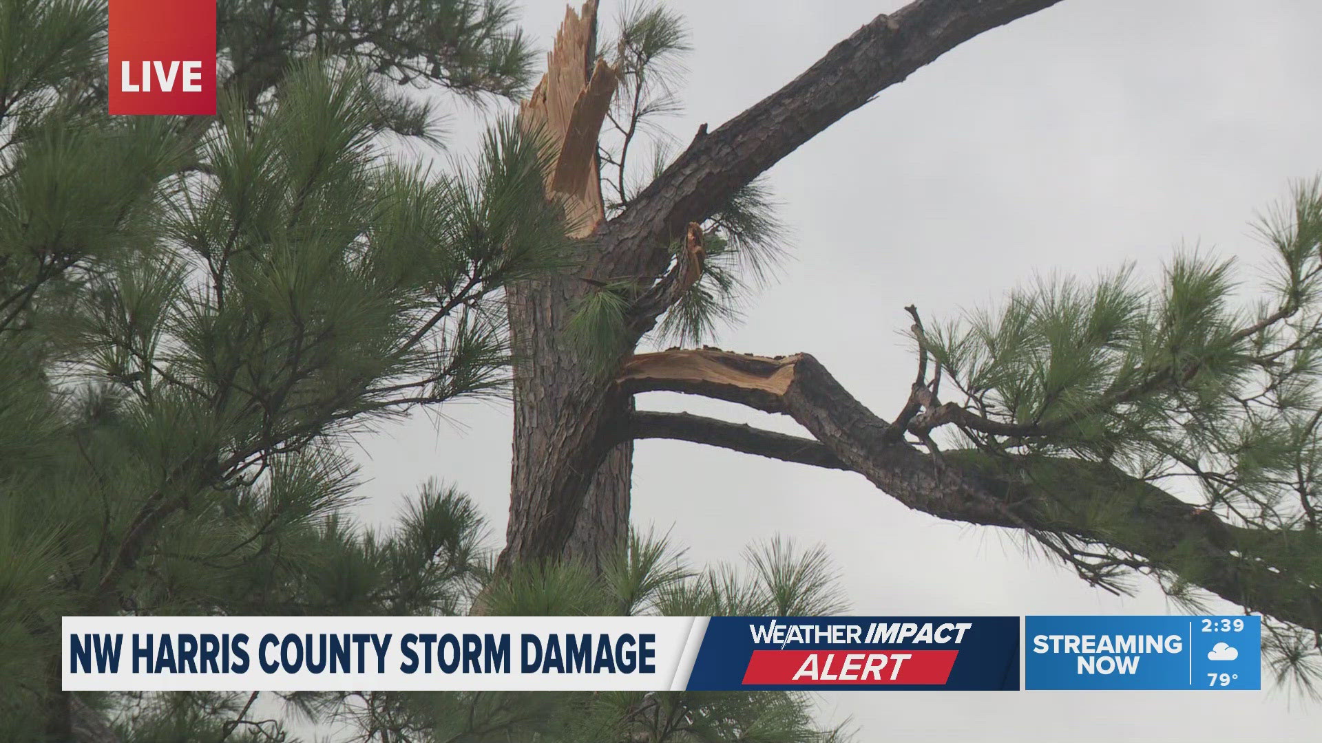 Tracking storm damage from Monday tornado in Houston area | khou.com