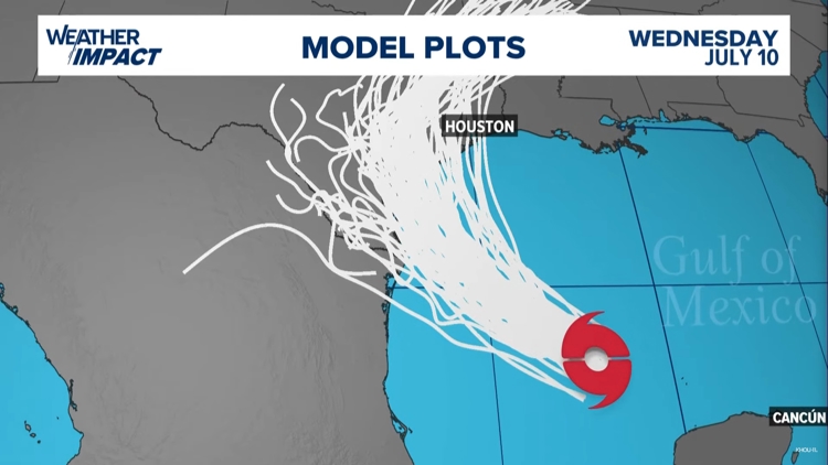 Hurricane Beryl tracker: Is Texas included in projected path? | khou.com
