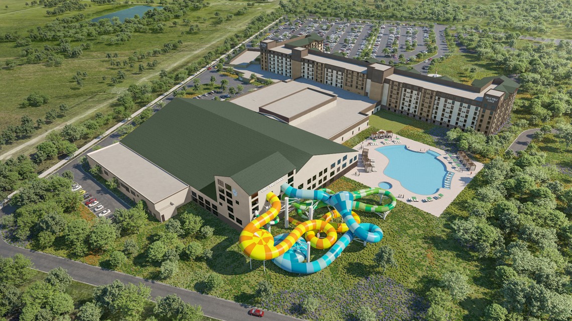 New look at the water park inside the Great Wolf Lodge in Webster ...