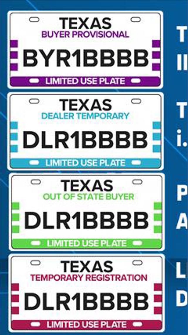 Are paper license plates legal in Texas? What you need to know July 1 ...