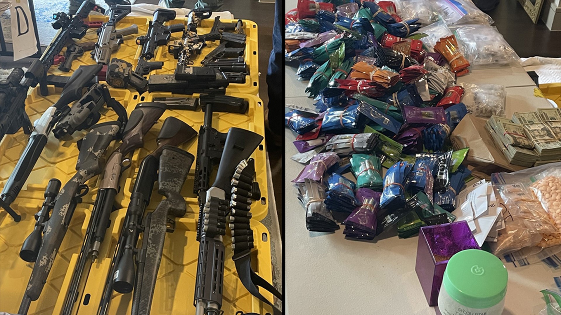 Drugs laced with meth, guns seized by HPD | Houston, Texas news | khou.com