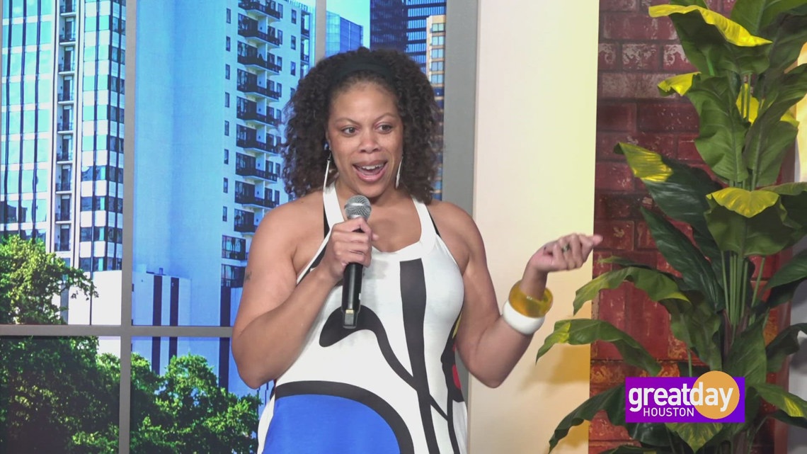 Comedian Stacy Anderson hits the Great Day Comedy Stage | khou.com