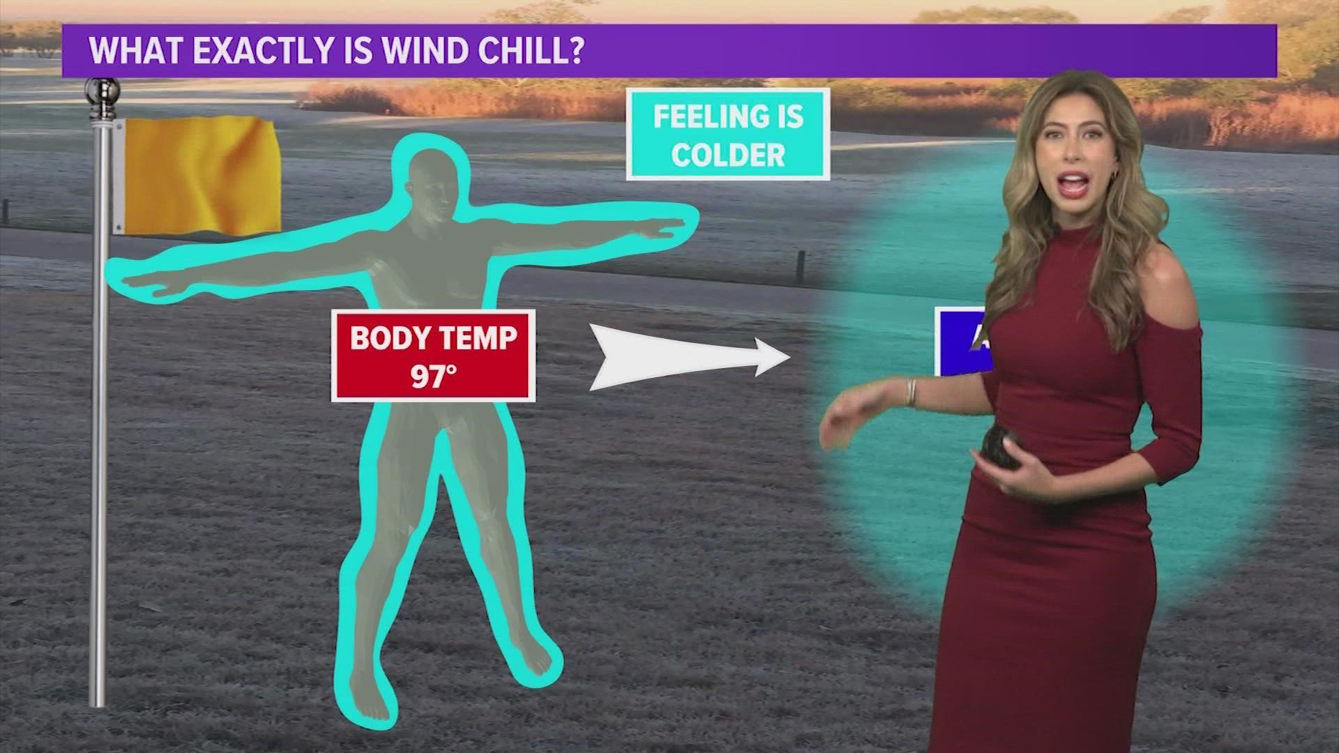 What makes up wind chill? | khou.com