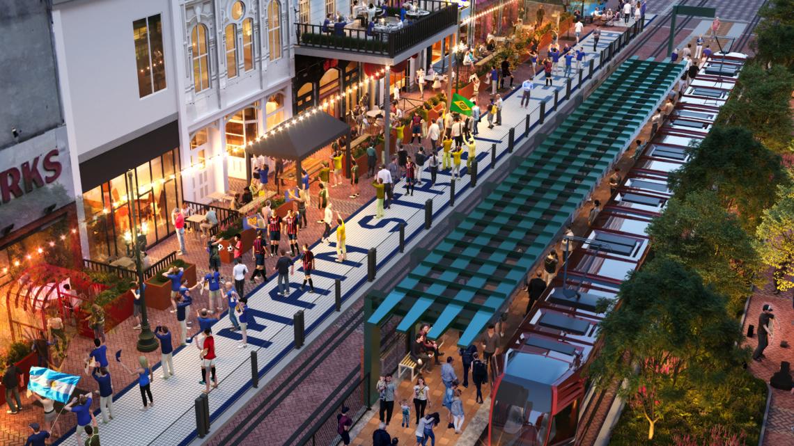 Main Street Promenade in downtown Houston to be complete in 2026 | khou.com