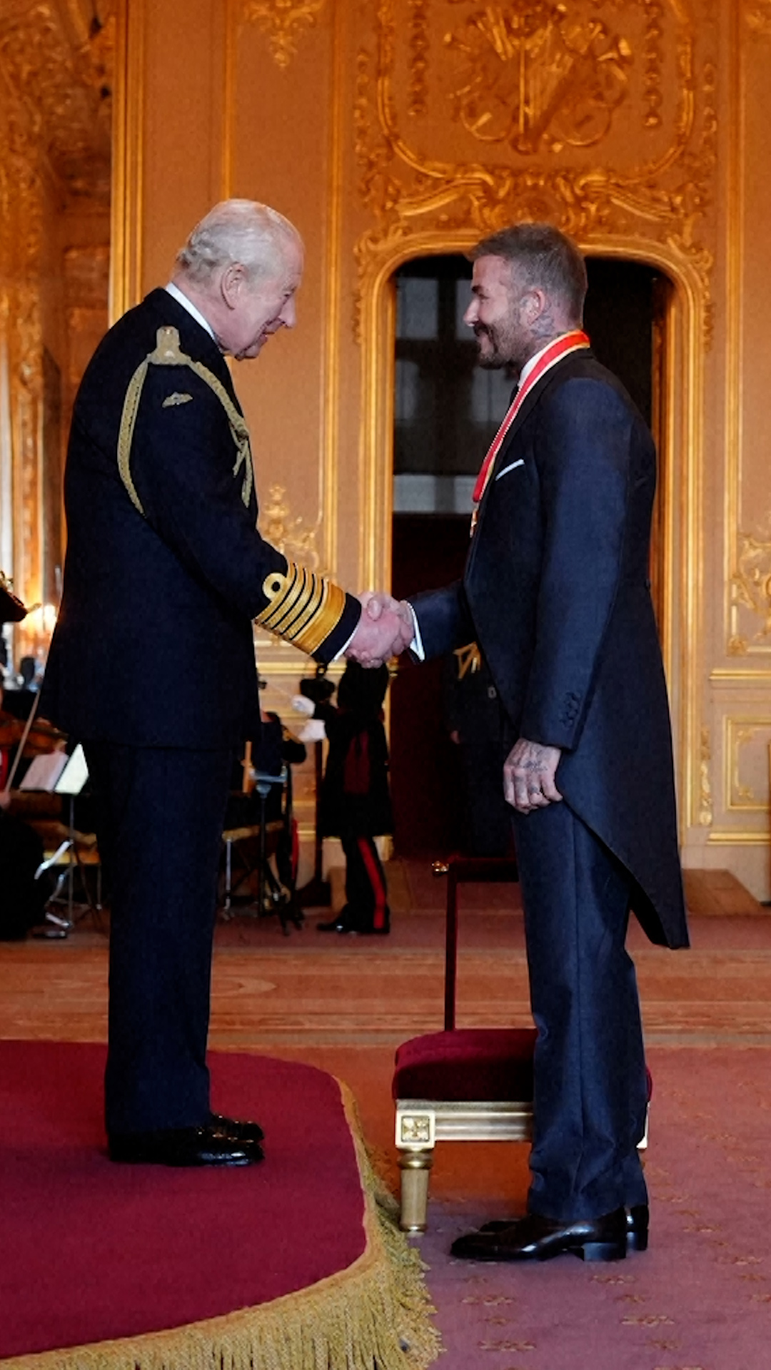 David Beckham knighted by King Charles III | khou.com