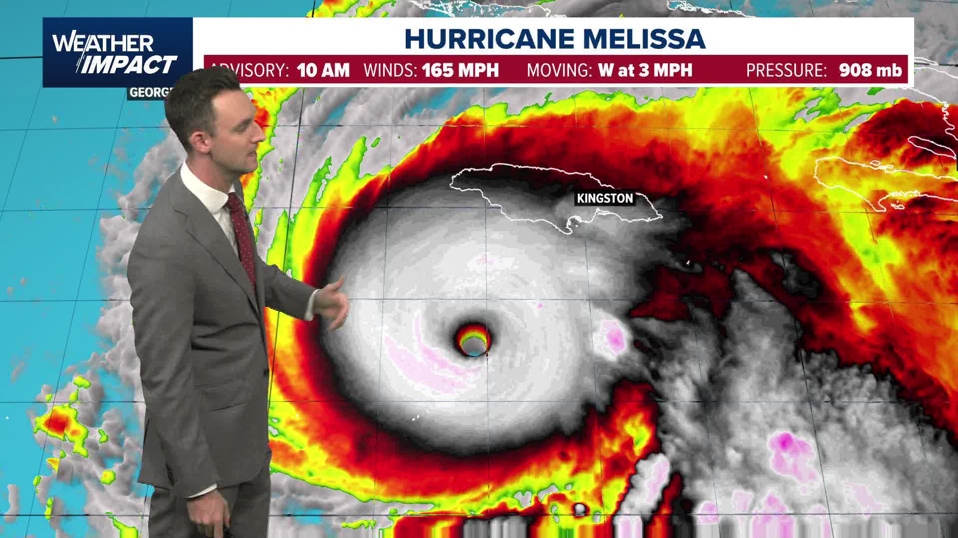 Hurricane Melissa bears down on Jamaica and threatens to be the island ...
