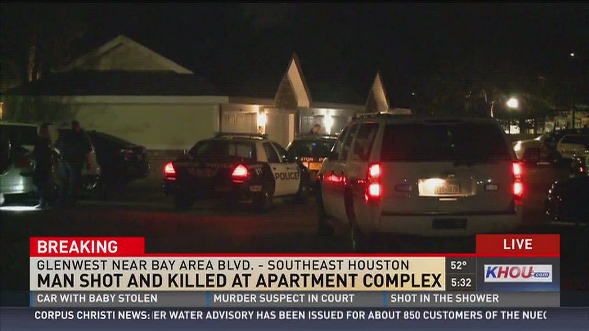 Hpd Investigating Homicide At Baybrook Area Apartments
