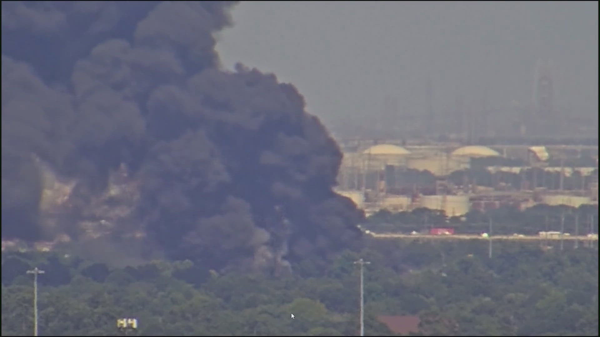 Team coverage: Crews monitor hot spots after massive fire at recycling ...
