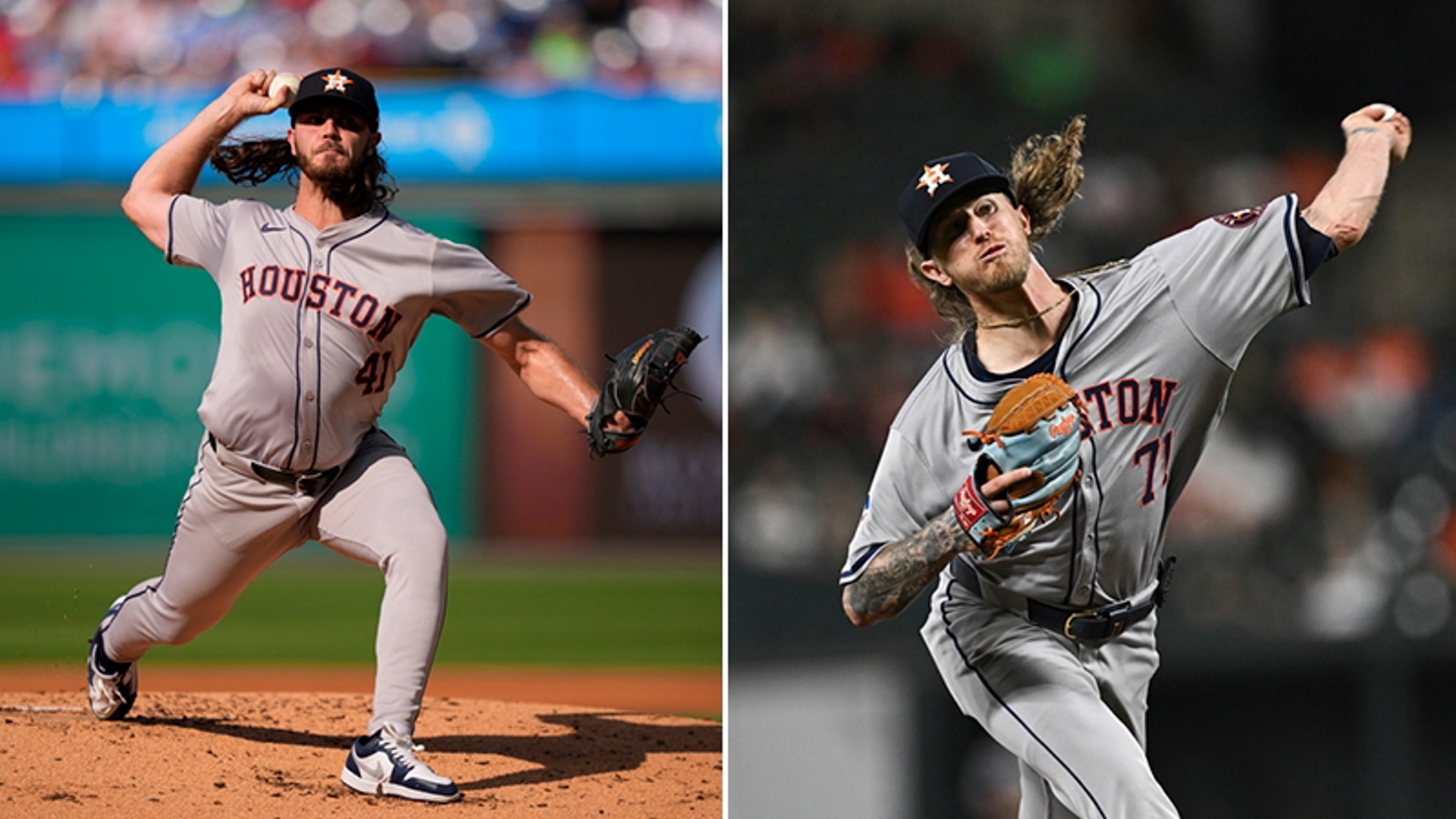 Arrighetti, Hader honored by MLB for stellar August outings | khou.com