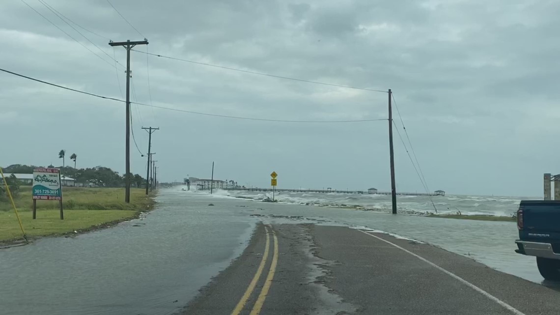 Hurricane Hanna path and satellite view as it makes landfall | khou.com