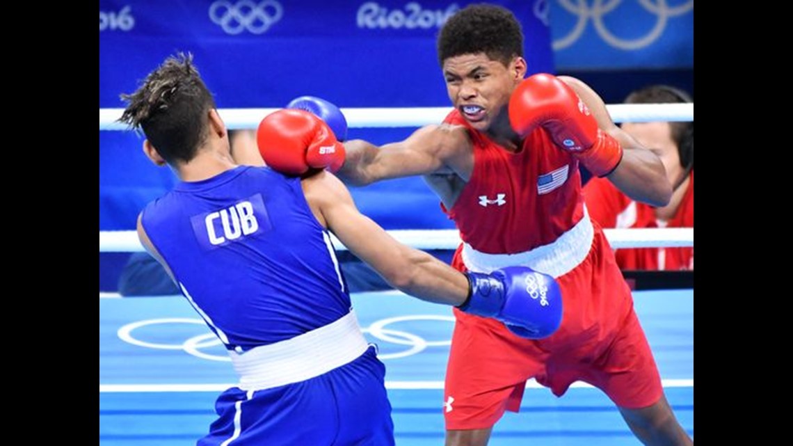 U.S. boxer Shakur Stevenson takes silver in split decision | khou.com