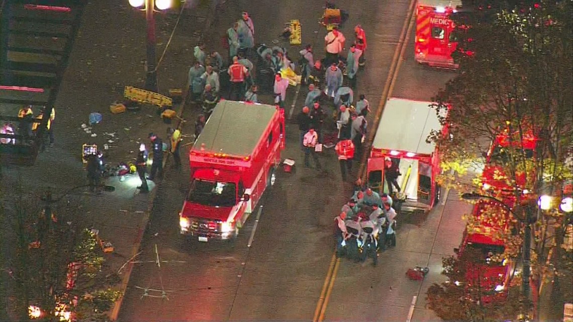 5 people shot, 2 seriously injured in downtown Seattle shooting | khou.com