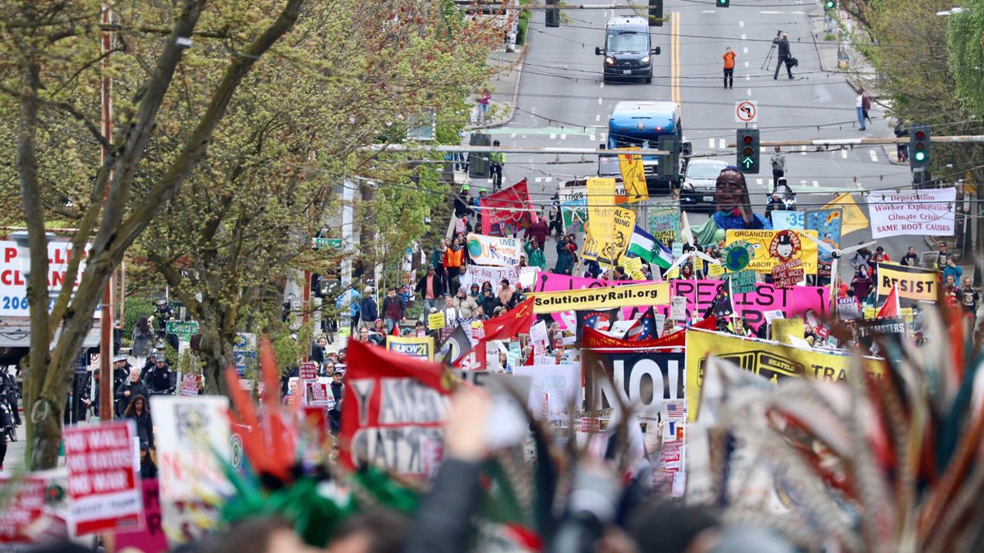 5 arrested during Seattle May Day; Mayor calls turnout 'smallest' he's ...