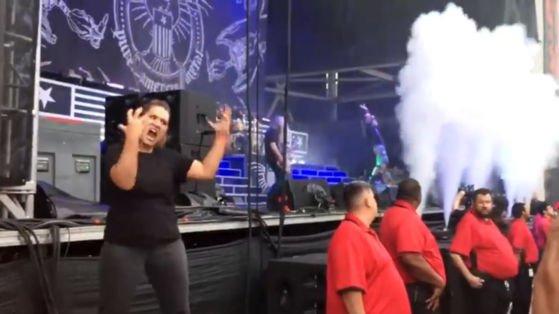 Lumberton sign language teacher 'rocks' social media in viral video ...