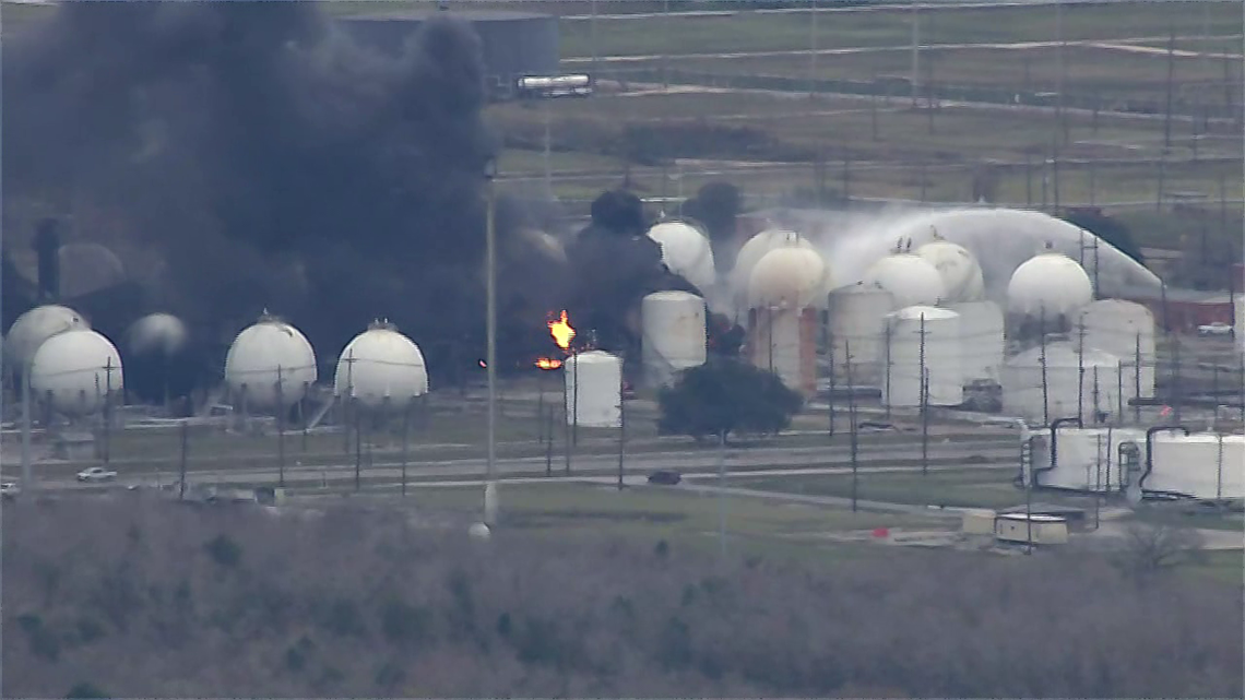 Officials lift evacuation order following TPC plant explosion, fire ...