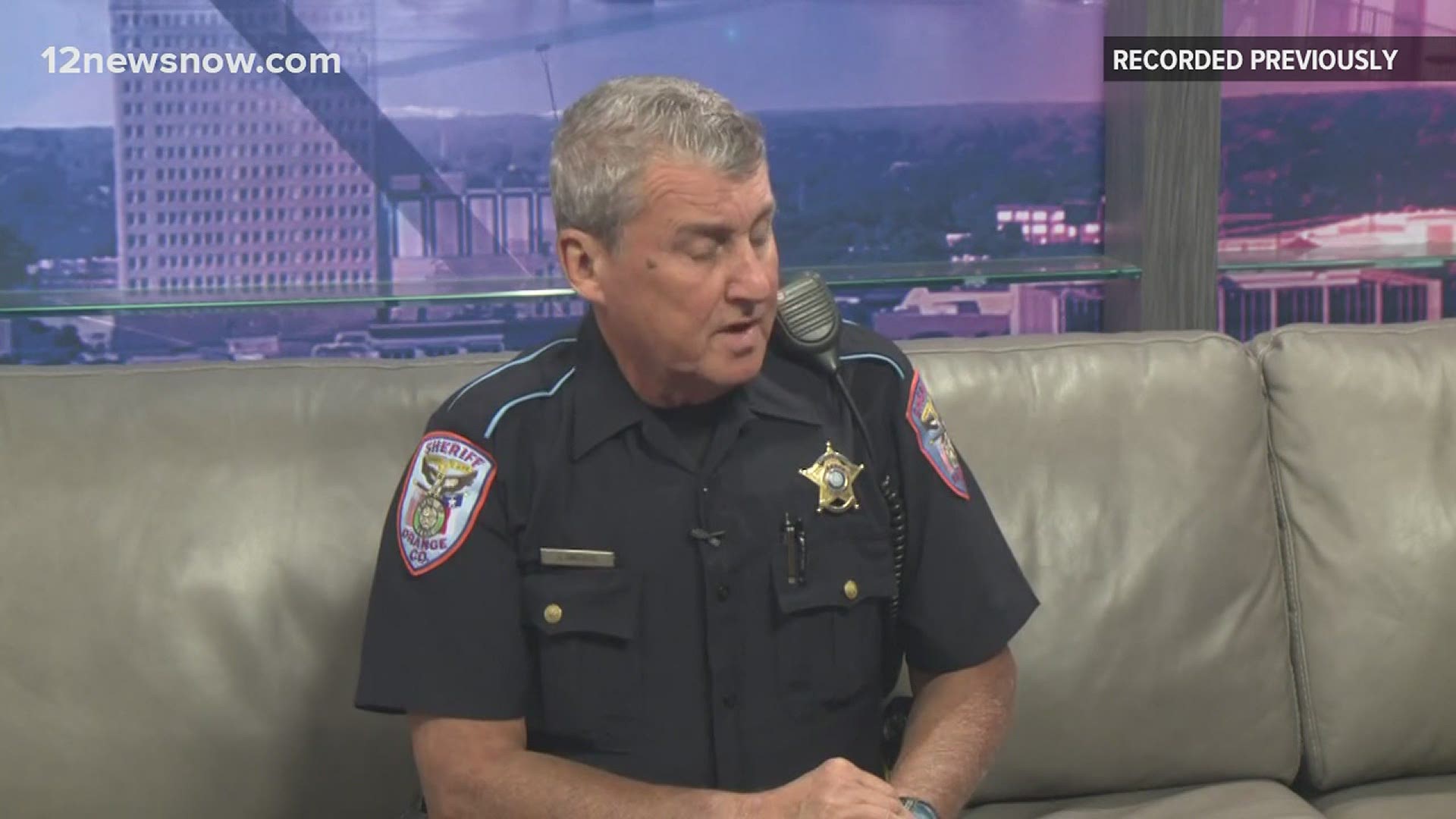 Orange County, TX Sheriff's deputy hospitalized with COVID-19 | khou.com