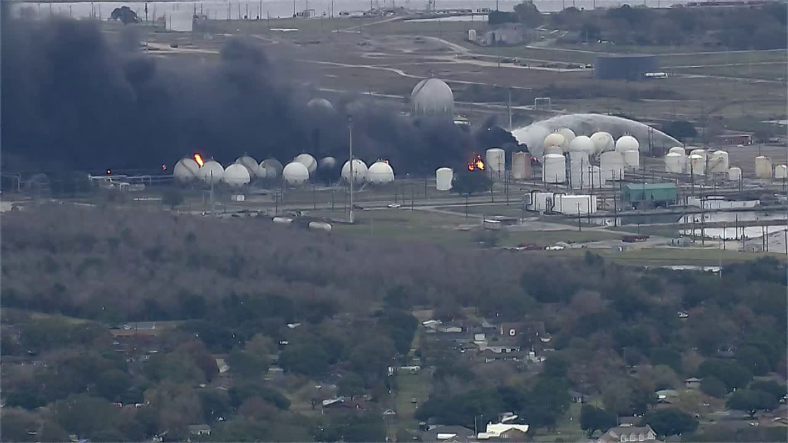 Officials lift evacuation order following TPC plant explosion, fire ...