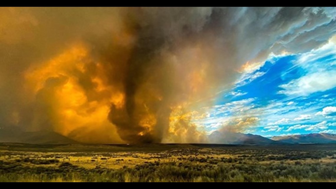 Fire tornado in California: rare warning issued | khou.com