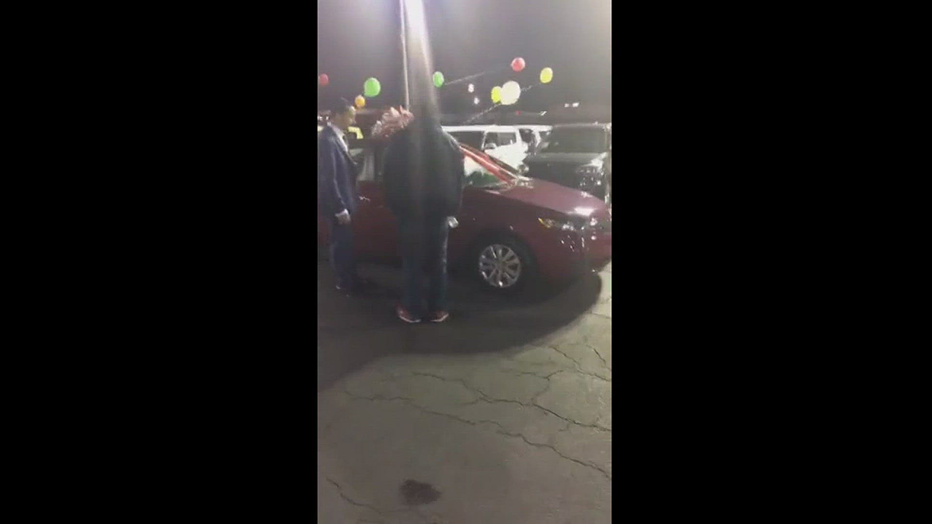 Victim of racist graffiti receives new car from Ark. dealership | khou.com