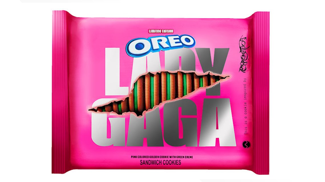 Lady Gaga, Oreo team for new pink Chromatica cookies in 2021 | khou.com