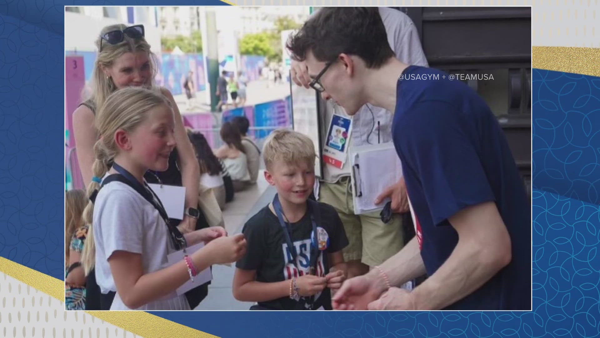 US Olympian Stephen Nedoroscik gives Elmo motivational boost | khou.com