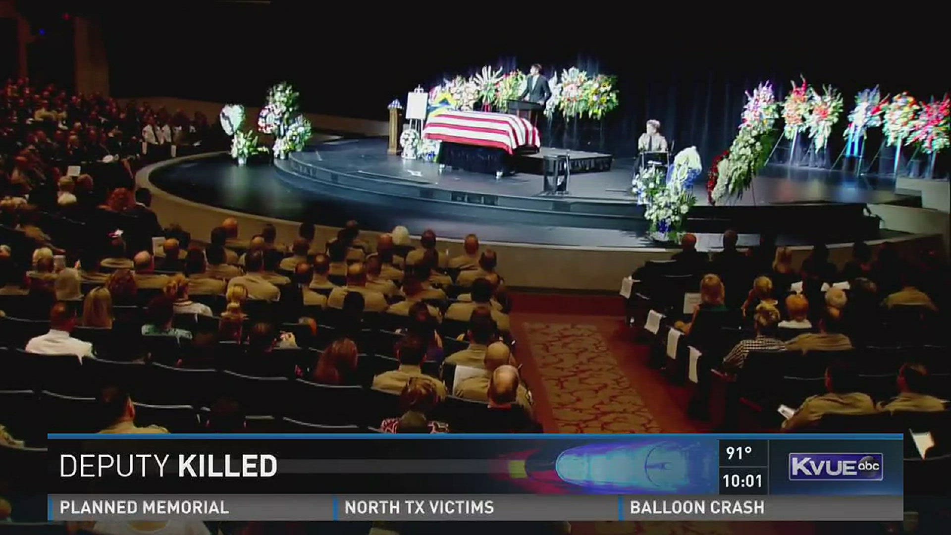 Hundreds honor TCSO Sgt. Craig Hutchinson at funeral | khou.com