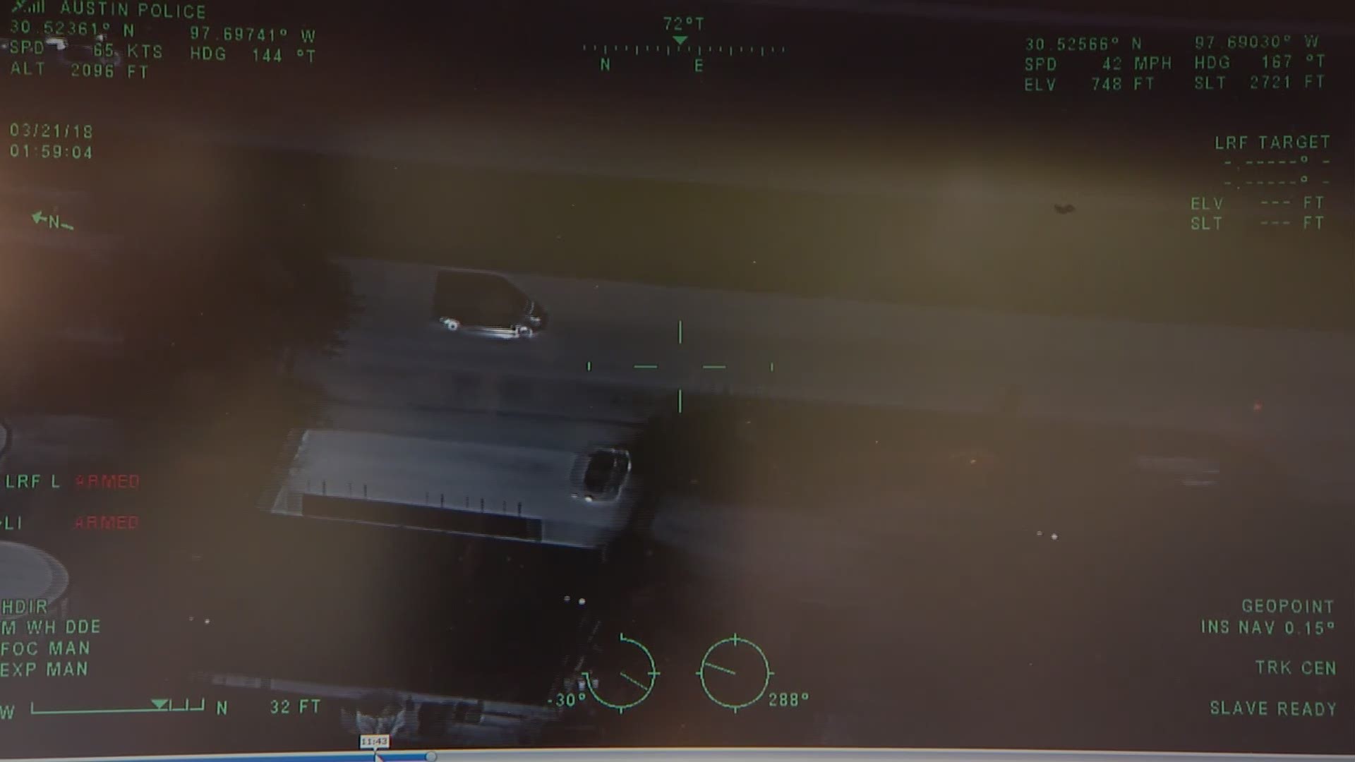 APD releases its own helicopter video showing the takedown of the ...