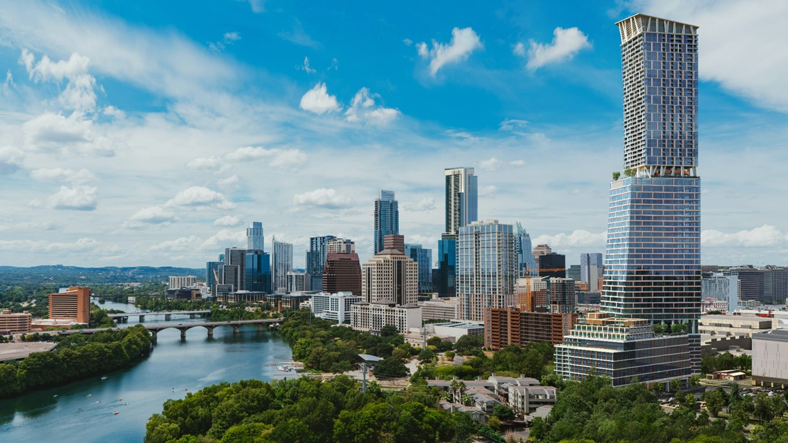 Waterline becomes tallest building in Texas at 1,025 feet | khou.com