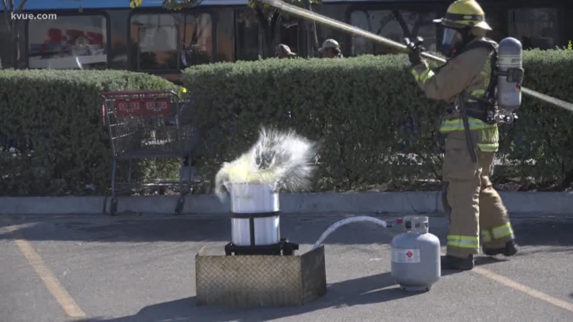 Firefighters: How NOT to fry a turkey | khou.com