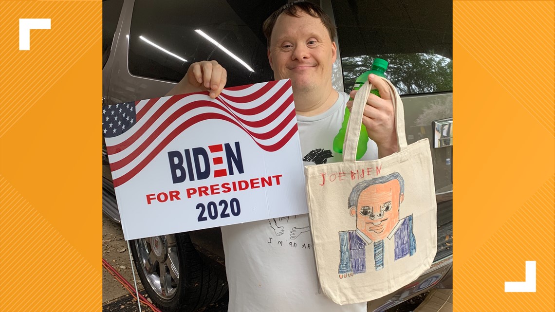 Austin artist's work featured on Joe Biden campaign's official tote ...