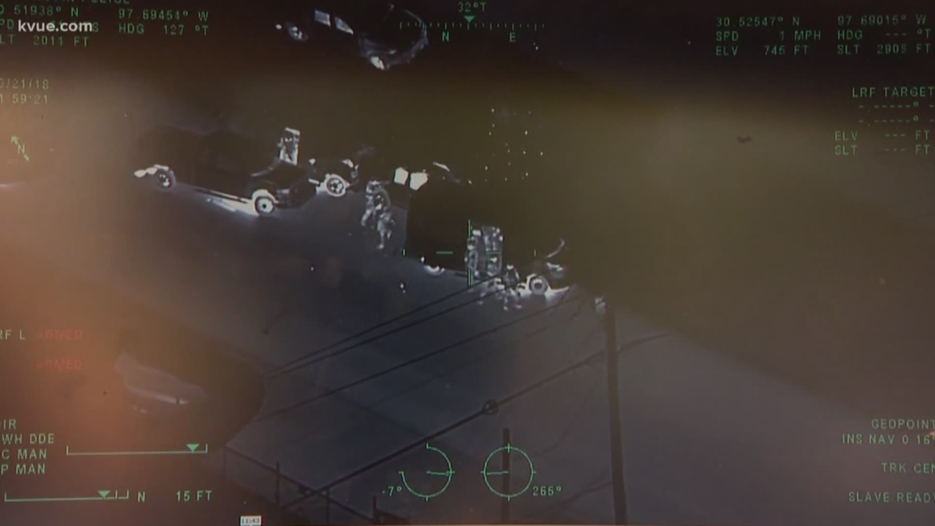 APD releases its own helicopter video showing the takedown of the ...