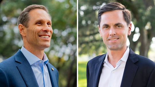 AP projects Republican Mayes Middleton and Democrat Nathan Johnson ...