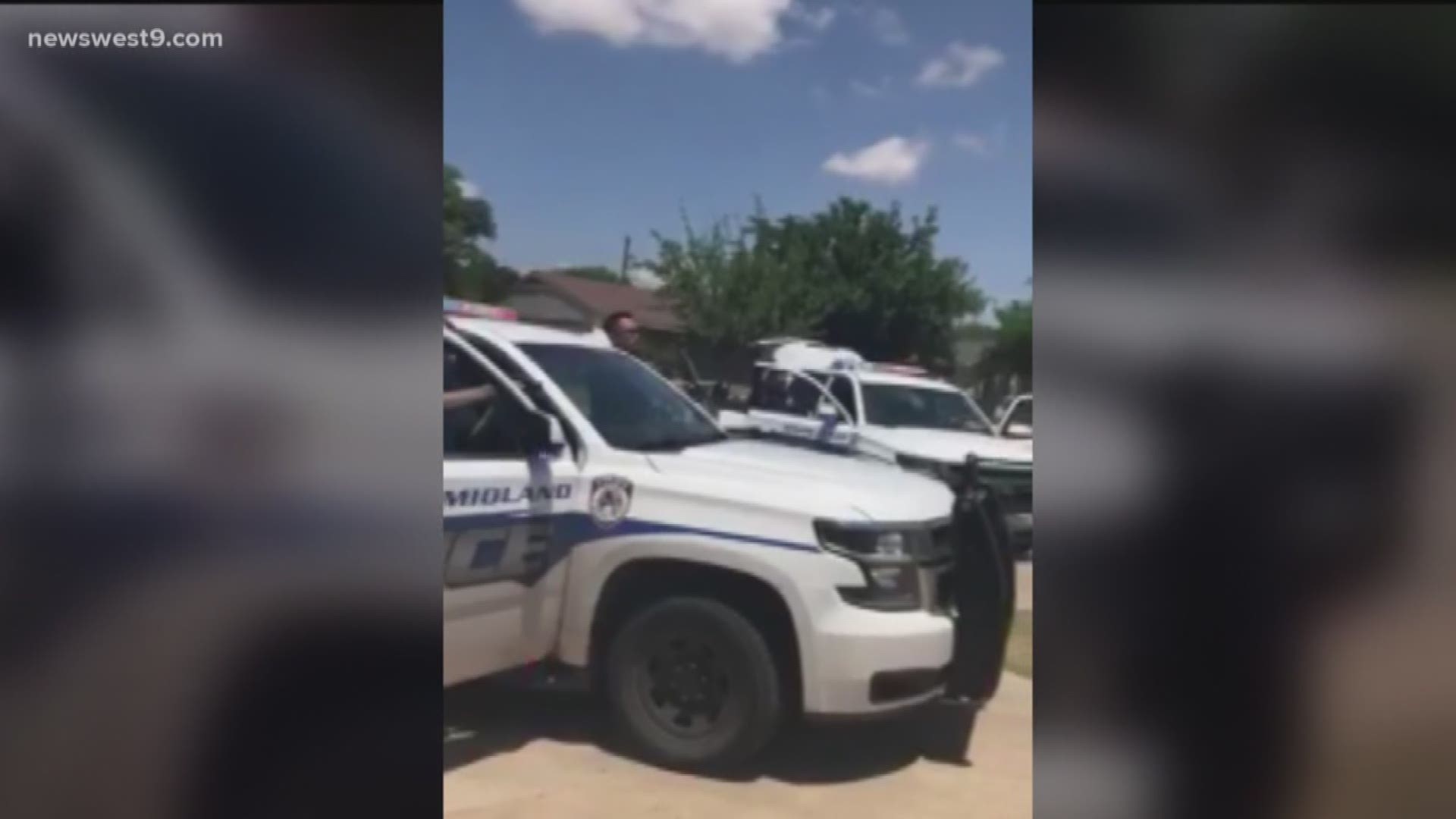 Dramatic video shows altercation with Midland, Texas police | khou.com