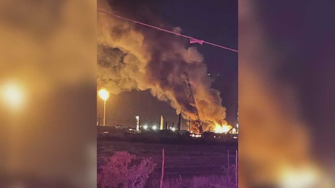 Gas plant fire happens overnight in Greenwood; evacuation no longer in ...