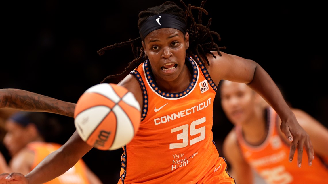 New York Liberty trade for 2021 WNBA MVP Jonquel Jones | khou.com