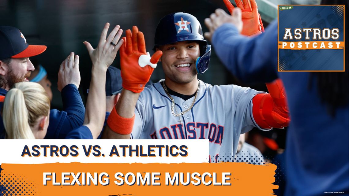 ASTROS POSTCAST: Houston Astros Bounce Back By Flexing Their Muscles ...