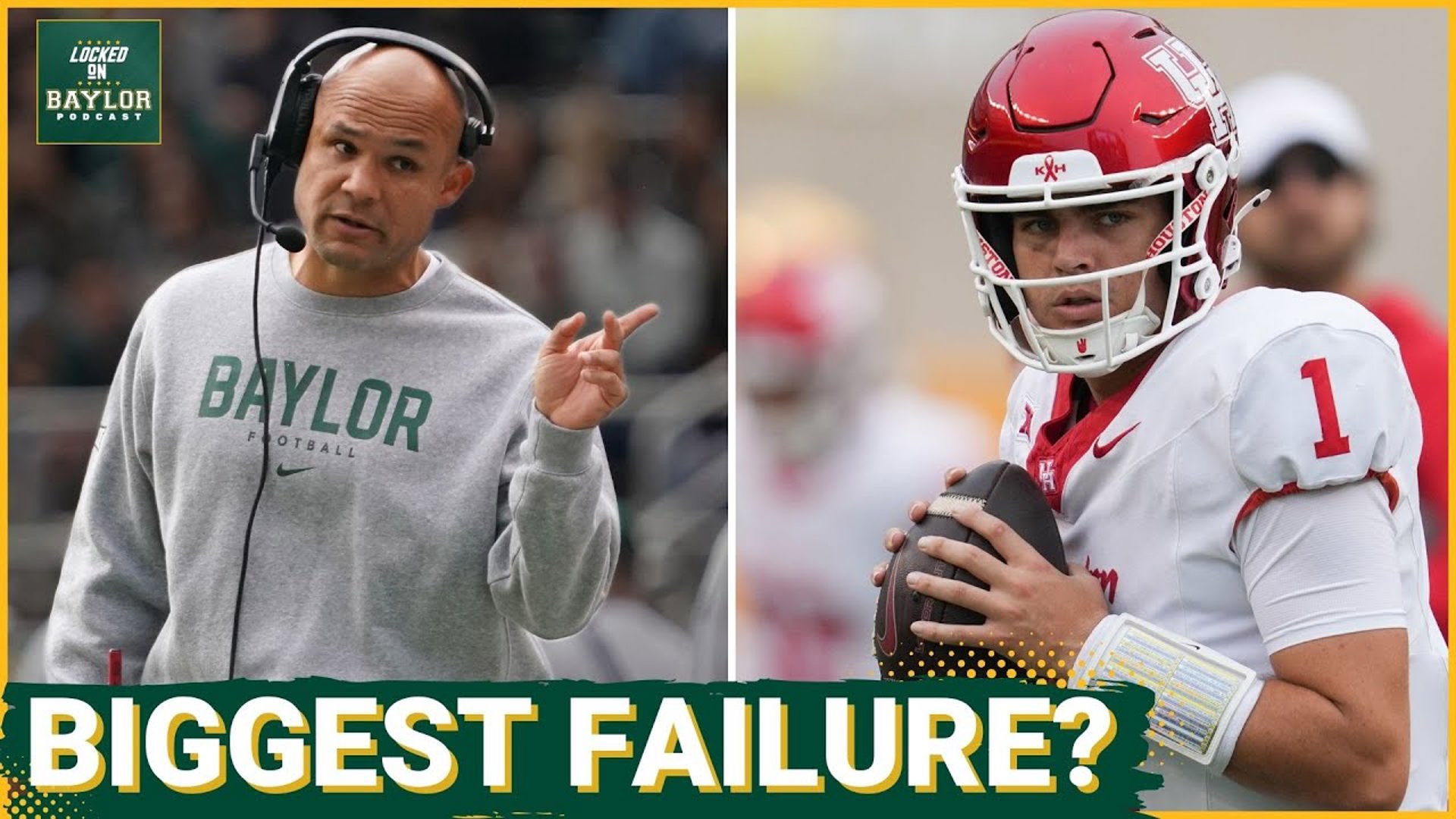UNBELIEVABLE: Houston STUNS Baylor Late, Bears MISSING Bowl Game For ...