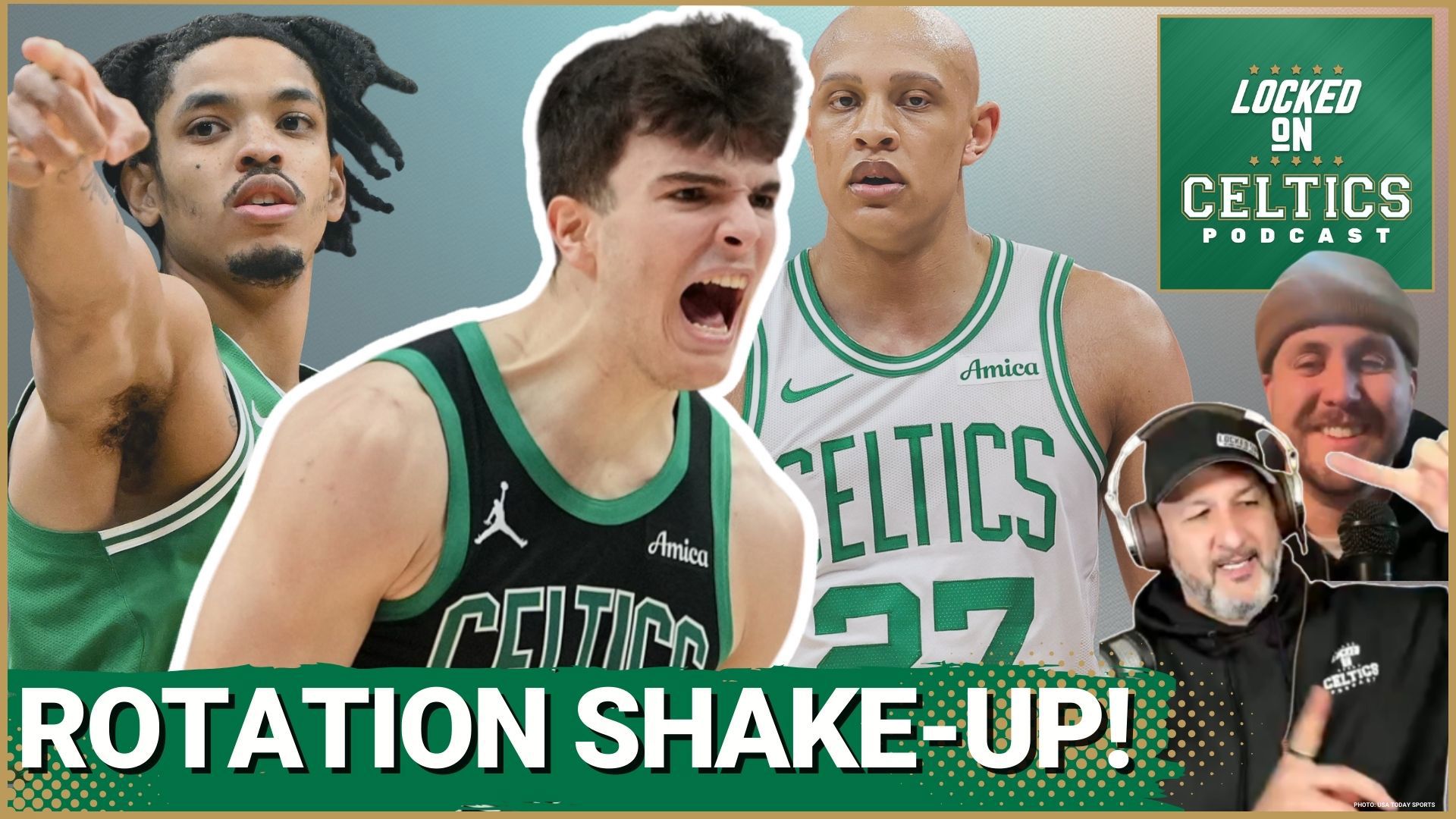 Boston Celtics ROTATION SHUFFLE - Jordan Walsh, Josh Minott, Hugo ...