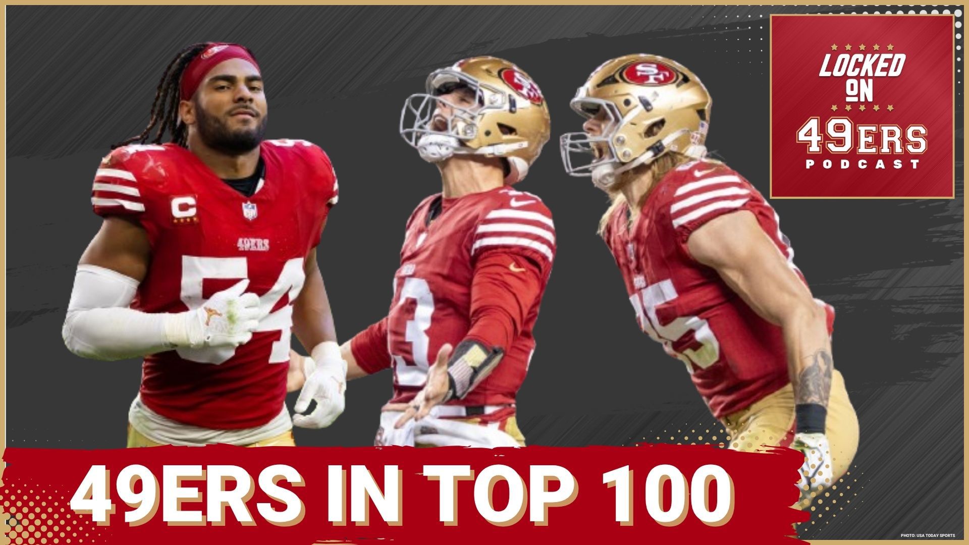 Five 49ers Make Top 100 // Brock Purdy Snubbed | khou.com
