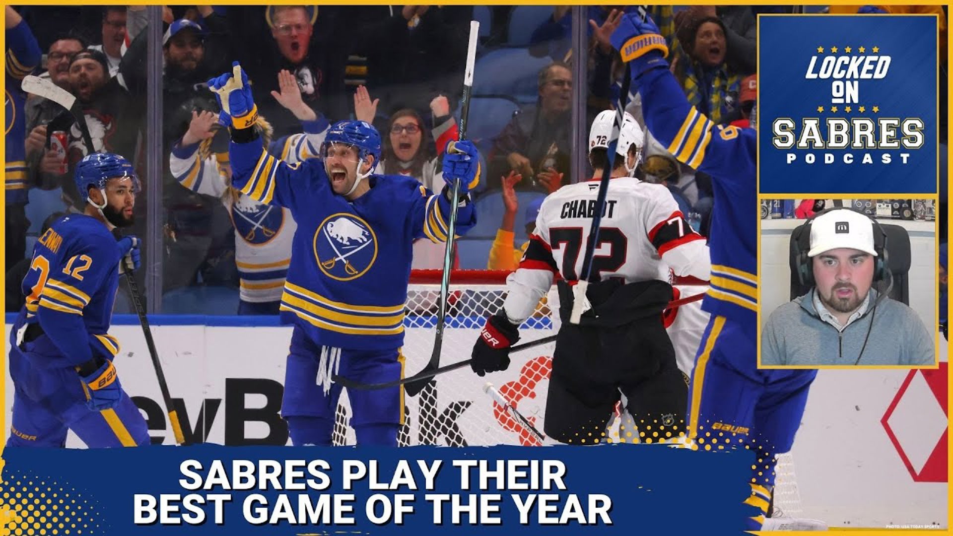 Sabres play their best game of the year in win over Senators | khou.com