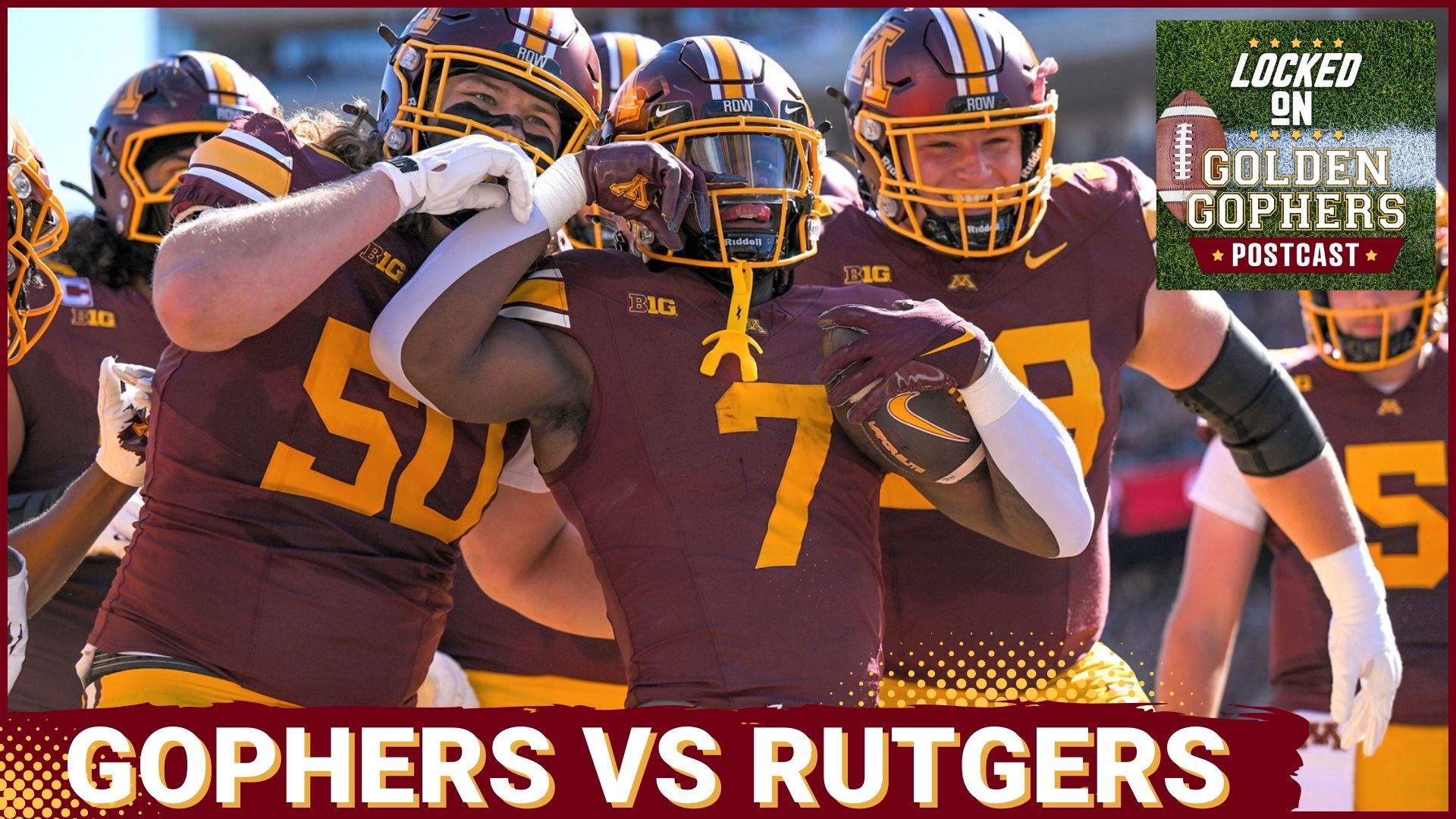 GOPHERS POSTCAST: DRAKE LINDSEY BALLS OUT With 3 TDs As Gophers Hang On ...