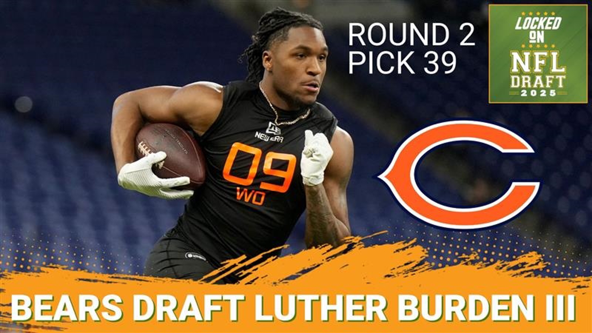 Chicago Bears Select Luther Burden III with the No. 39 Pick in the 2025 ...