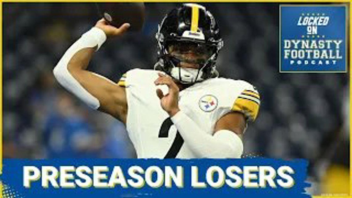 Biggest Preseason Losers Including Steelers QB Justin Fields, Colts QB ...