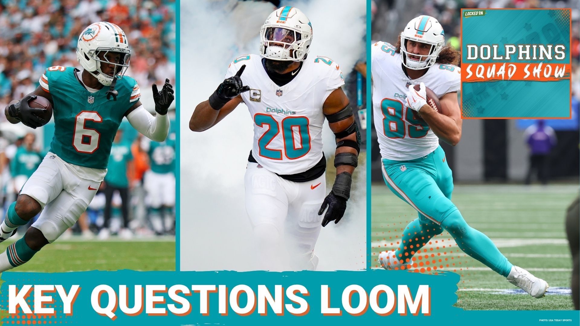 DOLPHINS SQUAD SHOW: Miami’s Next Stars? | Greg Dulcich Rising, Wide ...