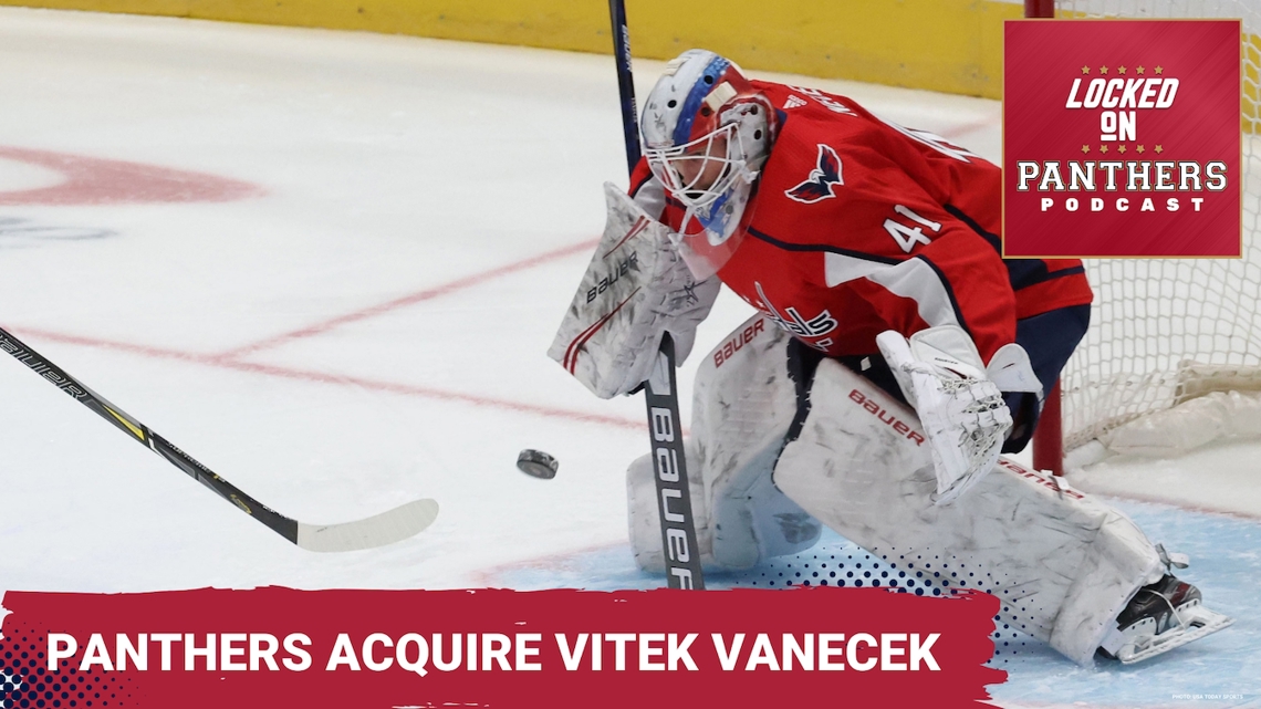 Panthers get goalie Insurance in Vitek Vanecek! Is Mikko Rantanen to Florida actually possible ...