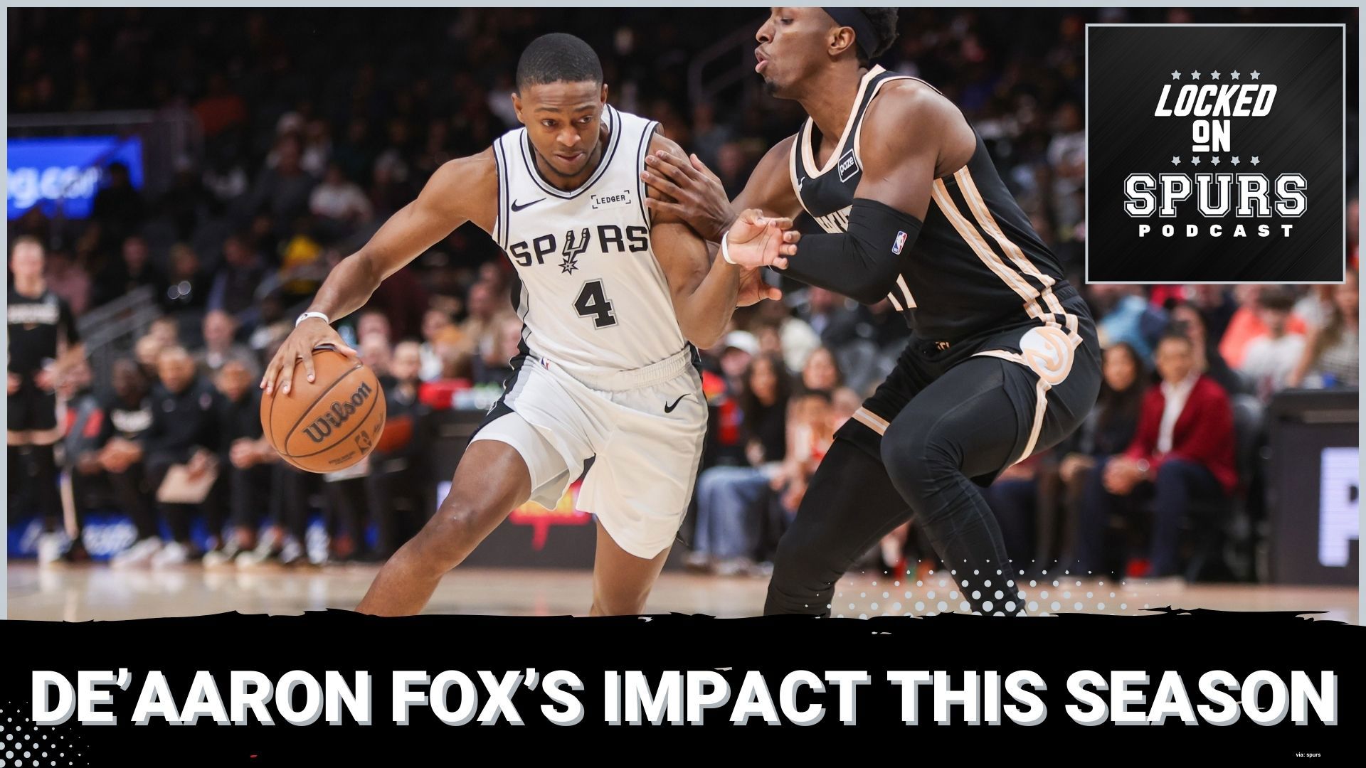 San Antonio Spurs' De'Aaron Fox's impact | Locked On Spurs | khou.com