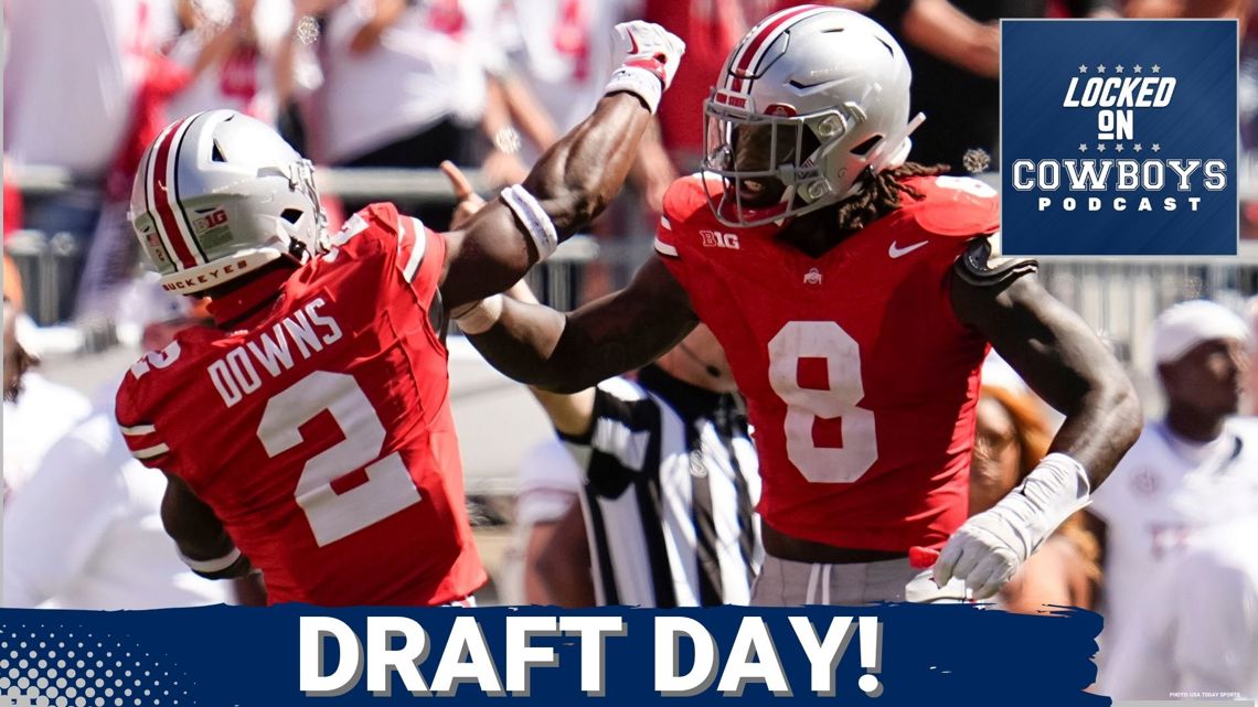 DRAFT DAY: Who Are The Dallas Cowboys TARGETING At Pick No. 12 and No ...