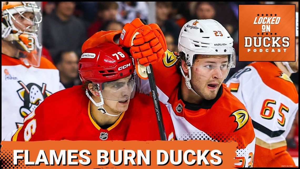 Flames BURN OUT the Ducks - When McTavish doesn't get a point the Ducks ...