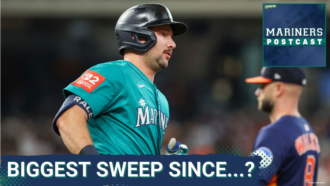 MARINERS POSTCAST: Seattle Mariners SWEEP Houston Astros to take THREE ...