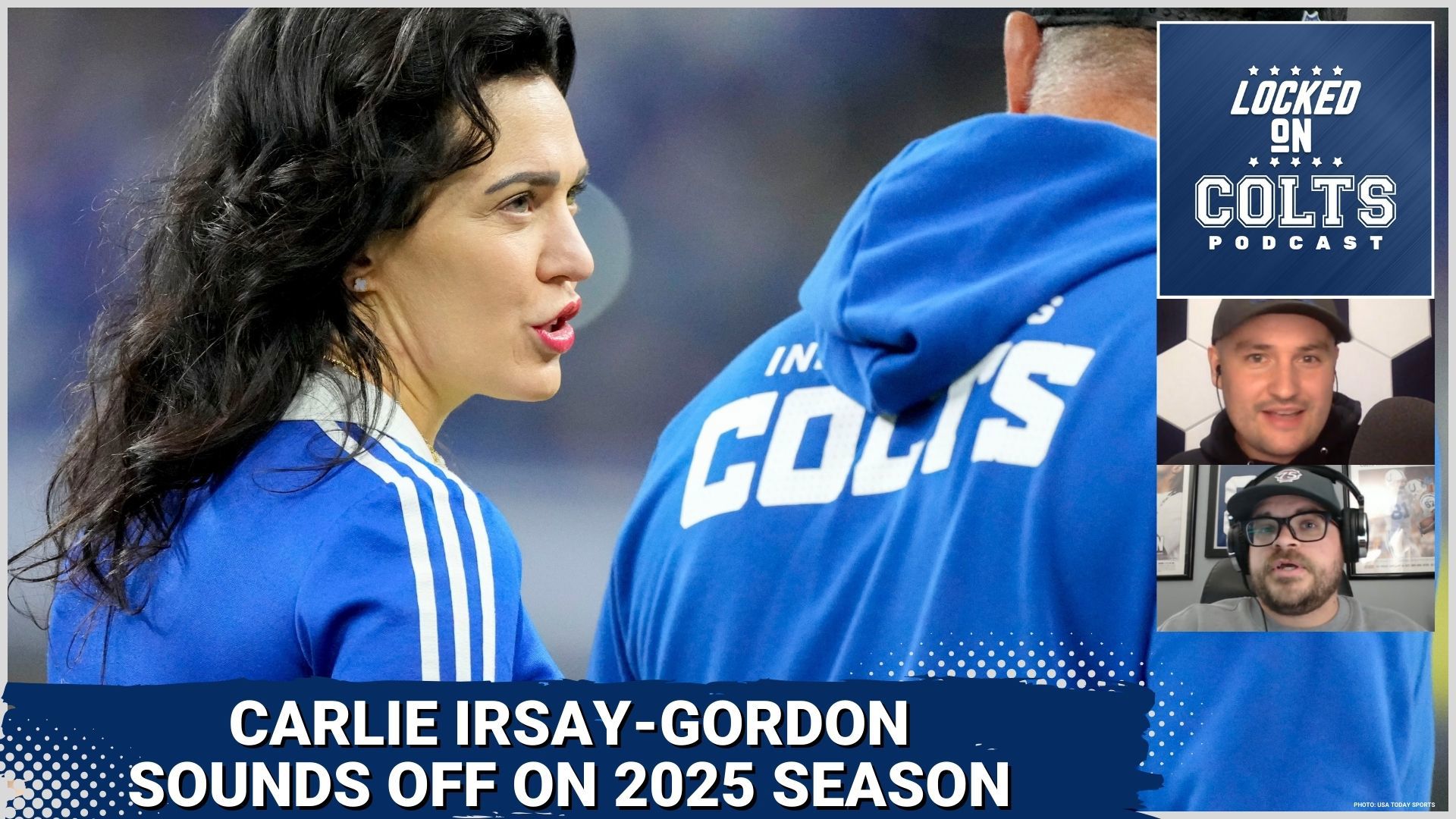 INDIANAPOLIS COLTS: Carlie Irsay-Gordon Gives Shane Steichen, Chris ...